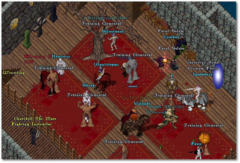 Entrenamiento de la habilidad - UOEvolution Wiki